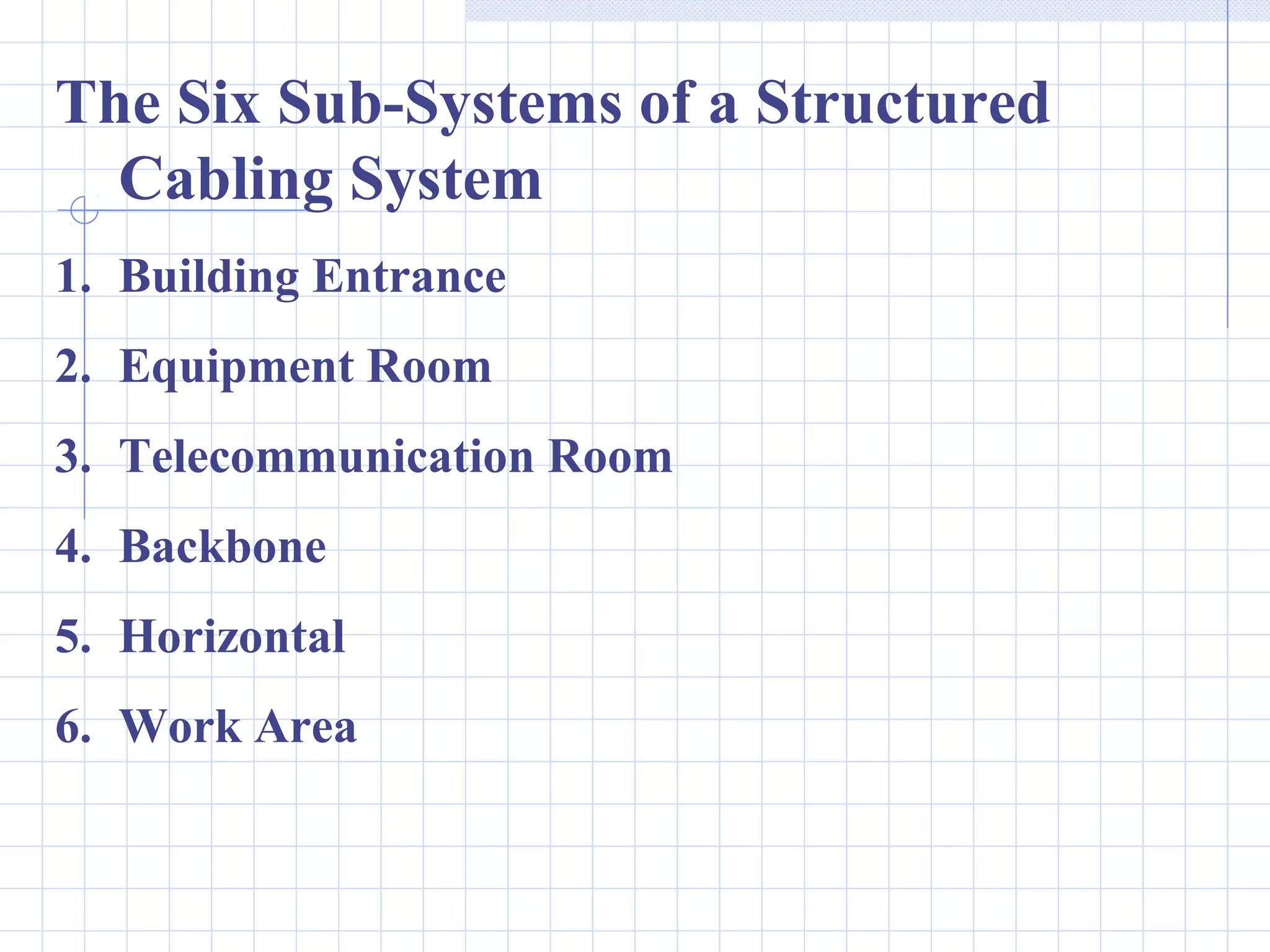 Structure cabling a basic approach | PPT