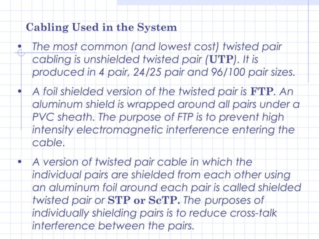 Structure cabling a basic approach | PPT