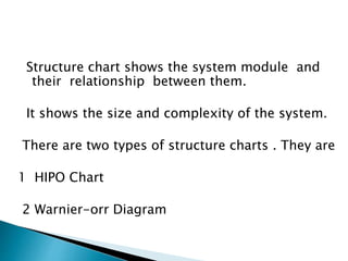 Structure chart | PPTX