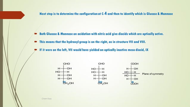 Structure and Configuration of D-glucose | PDF