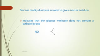 Structure and Configuration of D-glucose | PDF