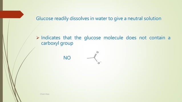 Structure and Configuration of D-glucose | PDF