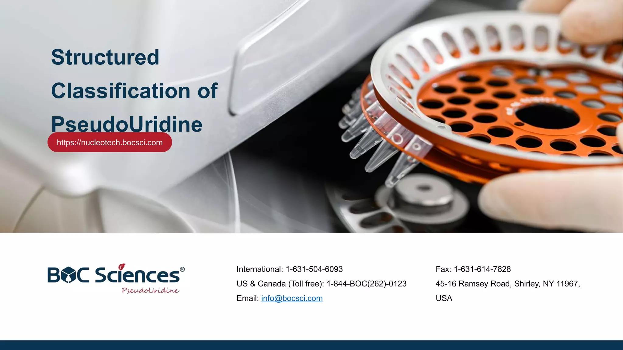Structured-Classification-of-PseudoUridine.pptx