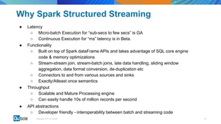 Key considerations in productionizing streaming applications | PPT