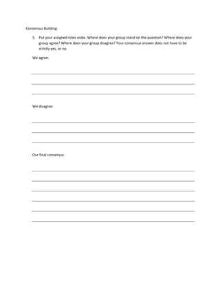 Structured academic controversy capture sheet king george | DOCX