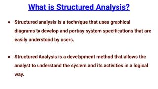 Structured Analysis and Structure Design | PPT