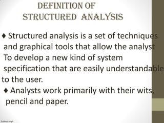 Structured analysis and structured design | PDF