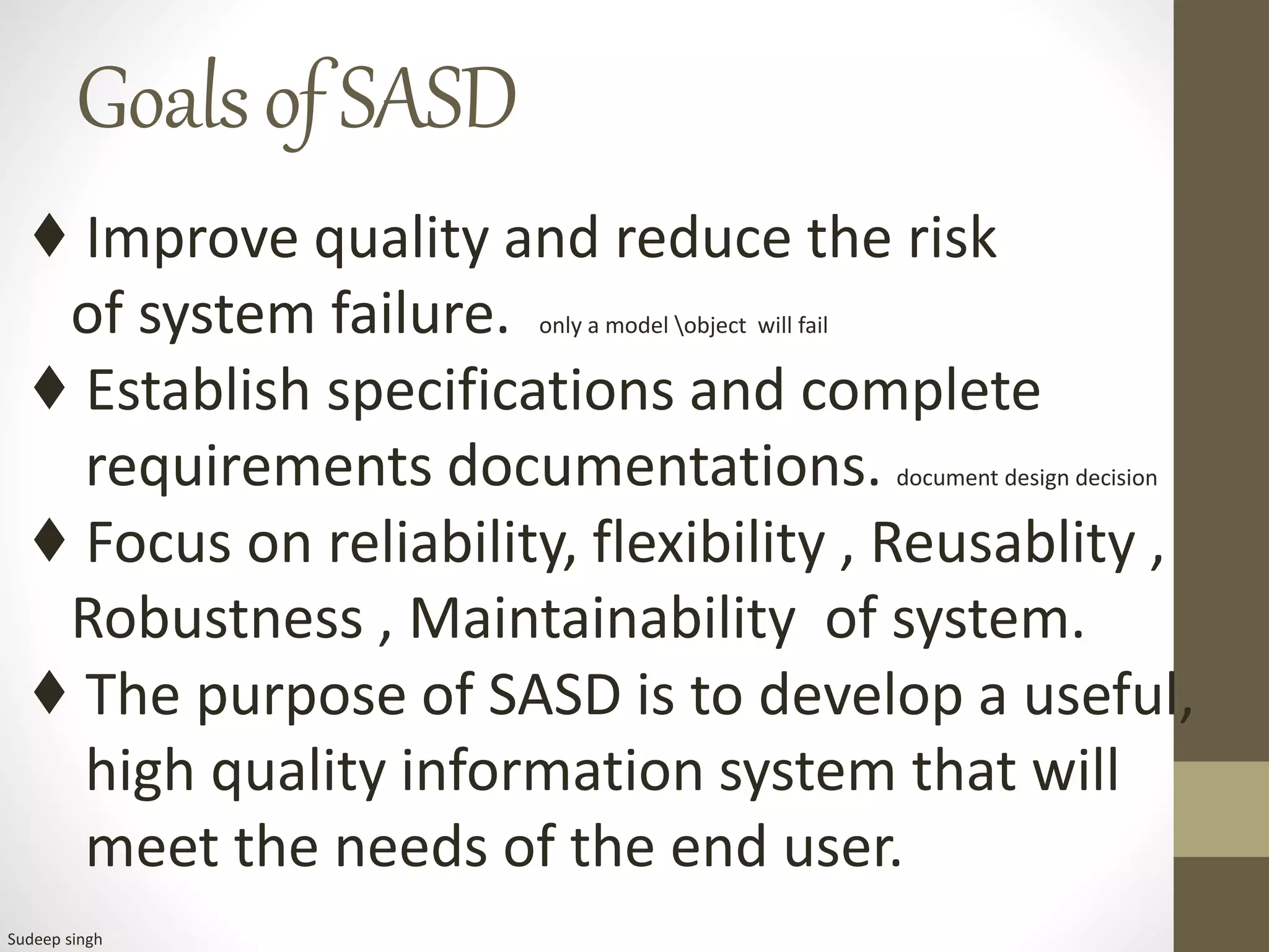 Structured analysis and structured design | PPTX