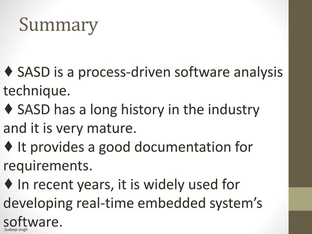 Structured analysis and structured design | PPTX