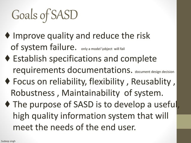 Structured analysis and structured design | PPTX