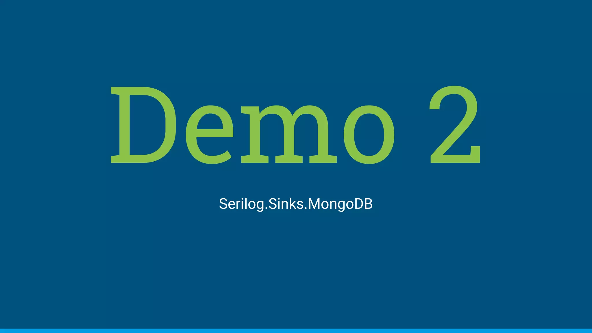 Structured And Centralized Logging With Serilog Ppt