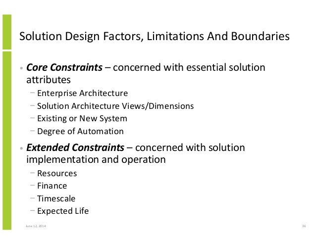 Structured Approach to Solution Architecture | PDF