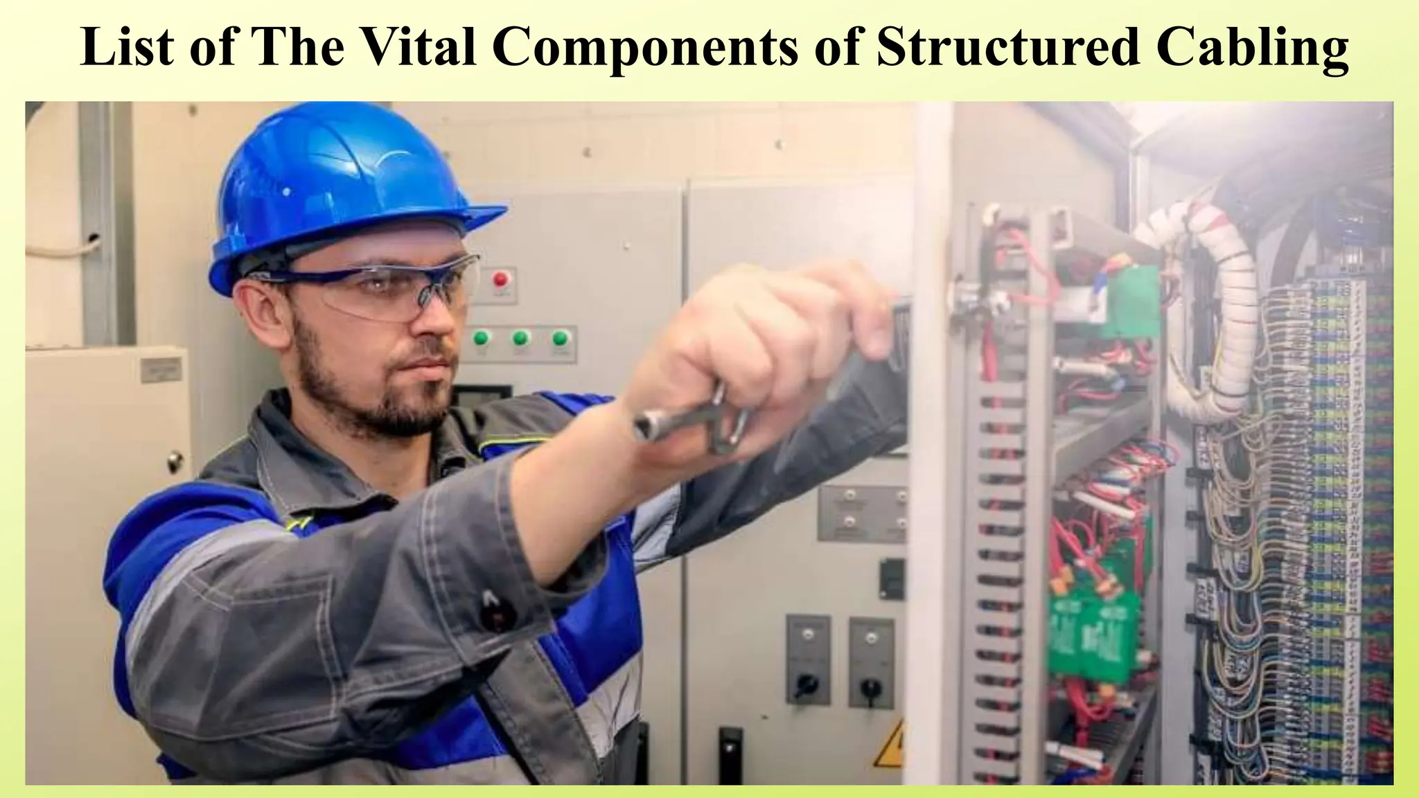 The Essential Components of Structured Cabling | PPT