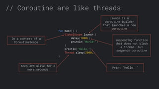 Structured concurrency with Kotlin Coroutines | PDF | Web Development | Internet