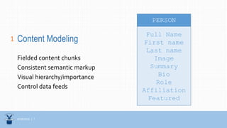 Structured Content Part 2: Why designers should care | PPT