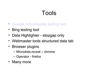Pimp your content with structured data | PPT