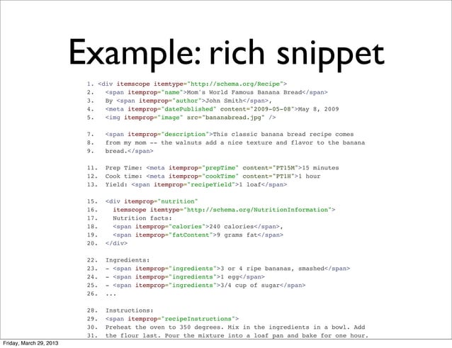 Rich Snippet & Structured data | PPT