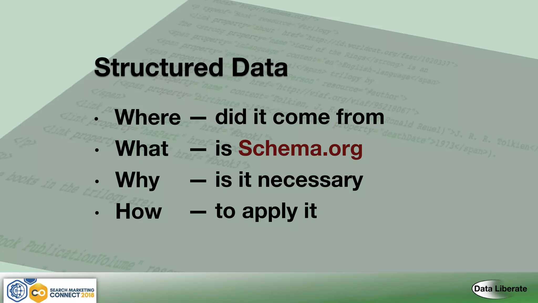 Schema.org Structured data the What, Why, & How | PDF