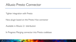 Hands-on with Alluxio Structured Data Management | PPT