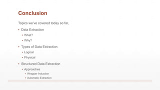 Structured Data Extraction | PPTX