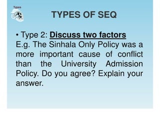 STRUCTURED ESSAY QUESTIONS | PDF