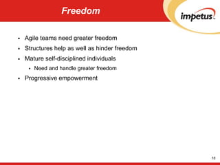 Structured freedom with rules and strategies | PPT