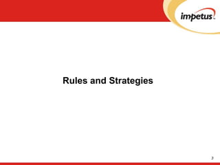 Structured freedom with rules and strategies | PPT