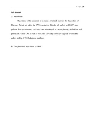 Structured interview project | DOCX