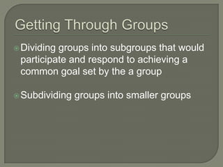 Structured learning experience | PPTX