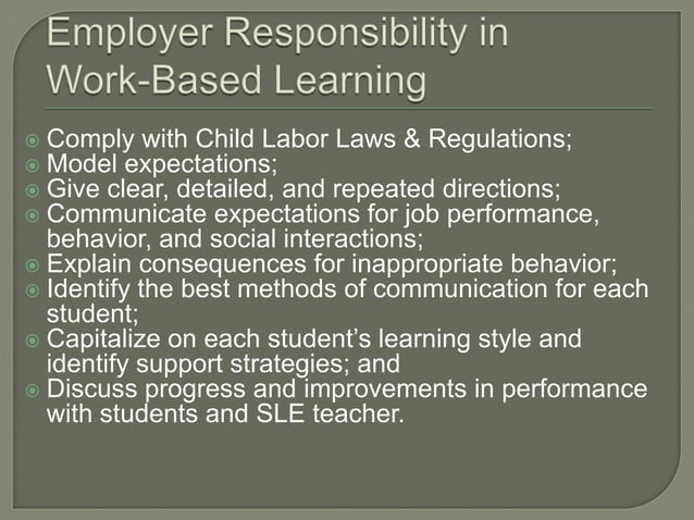 Structured learning experience | PPTX