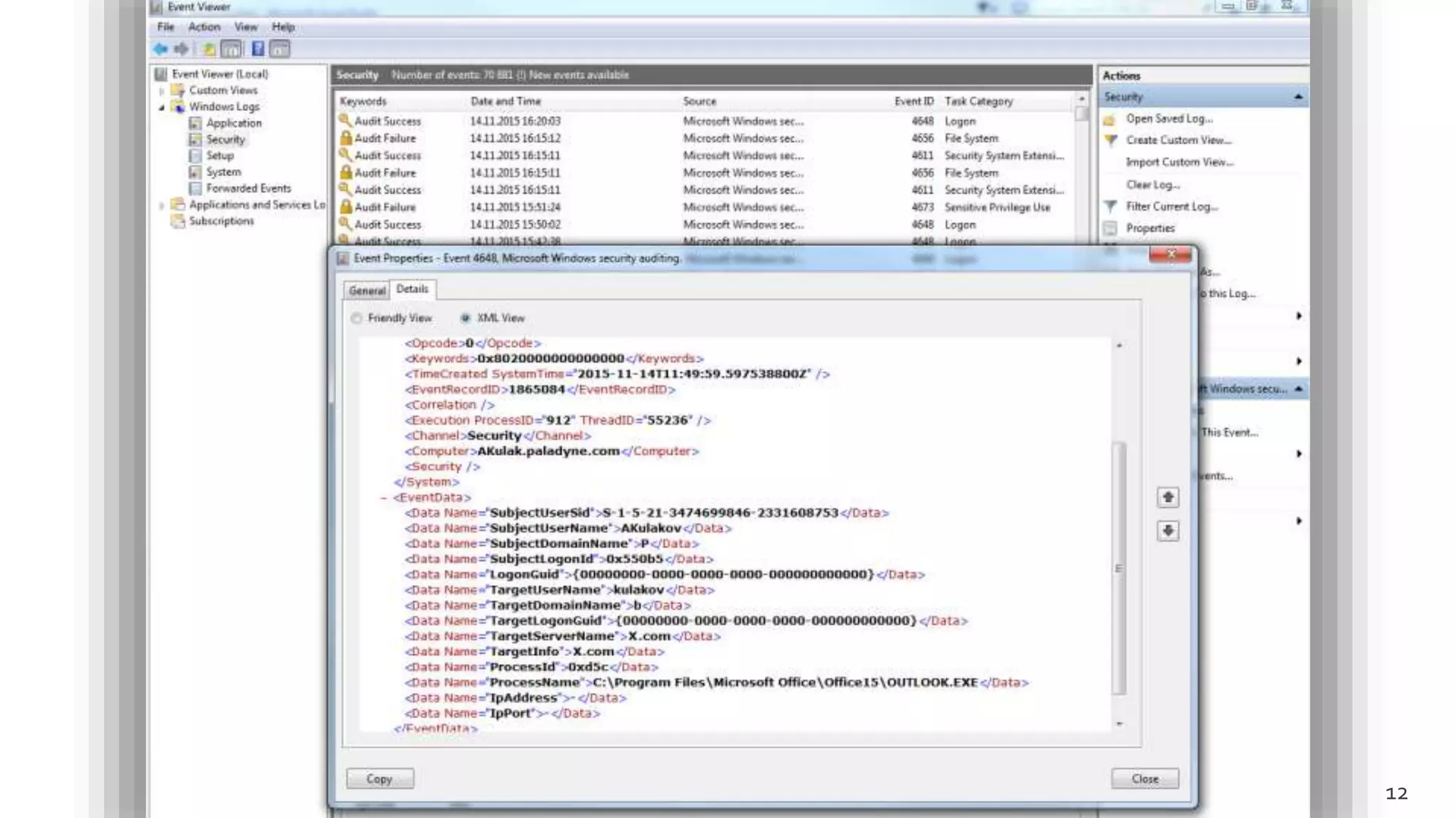 Structured logging | PPT