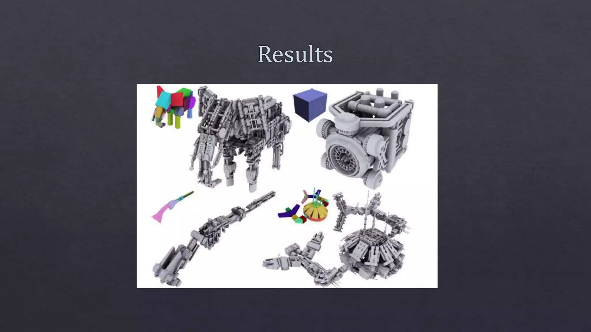 Structured mechanical collage | PPTX