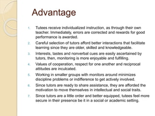 Structured peer tutoring | PPTX | Educational Assessment | Education