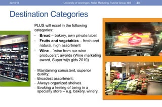 PLUS supermarkets - Case Study Report | PDF