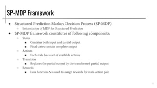 Structured prediction with reinforcement learning | PDF | Programming Languages | Computing