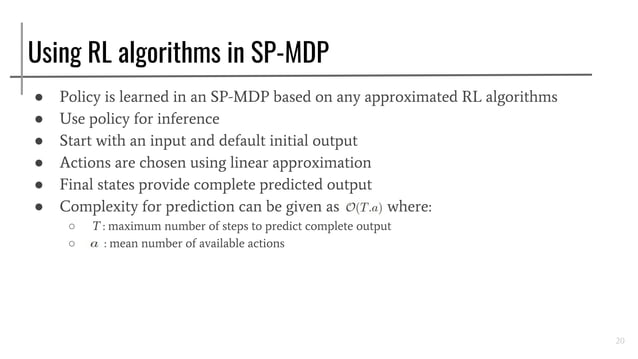 Structured prediction with reinforcement learning | PDF | Programming Languages | Computing