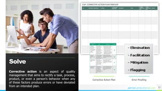 Structured problem solving process | PDF