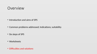 Structured problem solving therapy .pptx