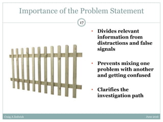 Structured problem solving - training package | PPTX