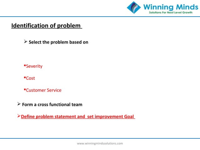 Structured problem solving methodology,Tools and Techniques | PPT