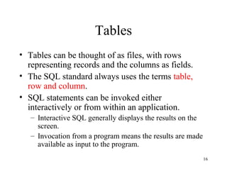 Structured query language | PPT