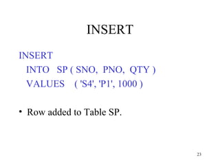 Structured query language | PPT