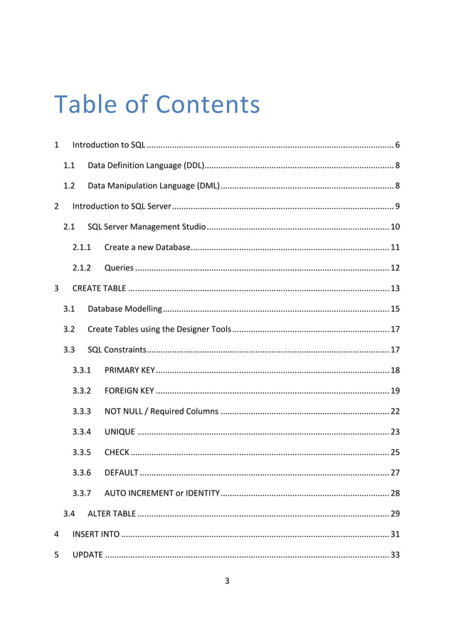 Structured Query Language Pdf 