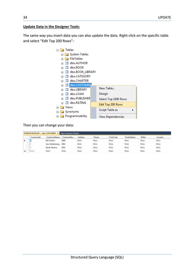 Structured Query Language | PDF | Databases | Computer Software and Applications