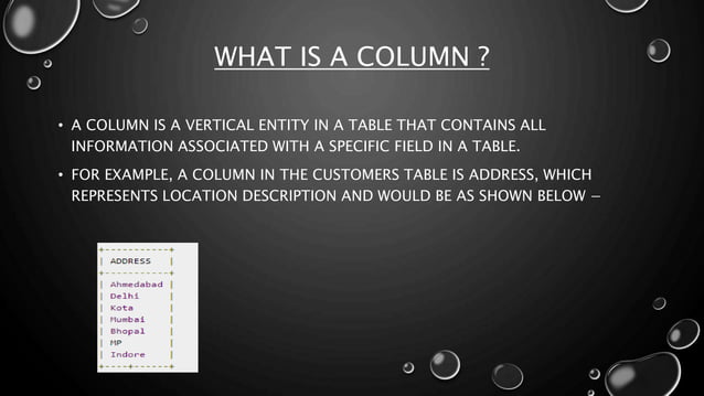 Structured Query Language -SQL | PPT
