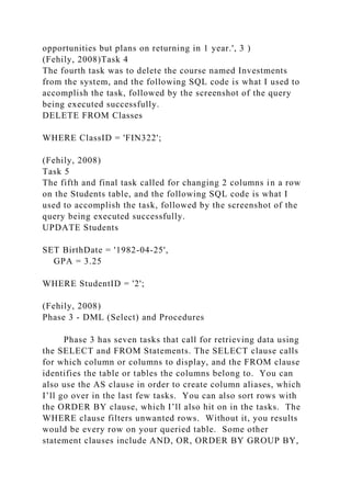 Structured Query Language for Data Management 2 Sructu.docx