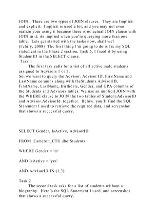 Structured Query Language for Data Management 2 Sructu.docx