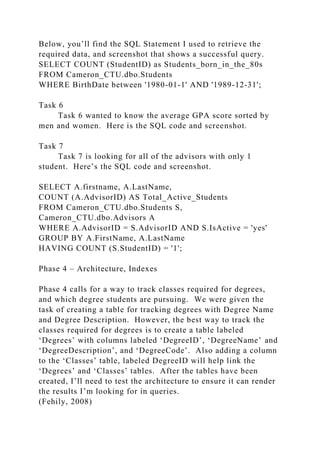 Structured Query Language for Data Management 2 Sructu.docx