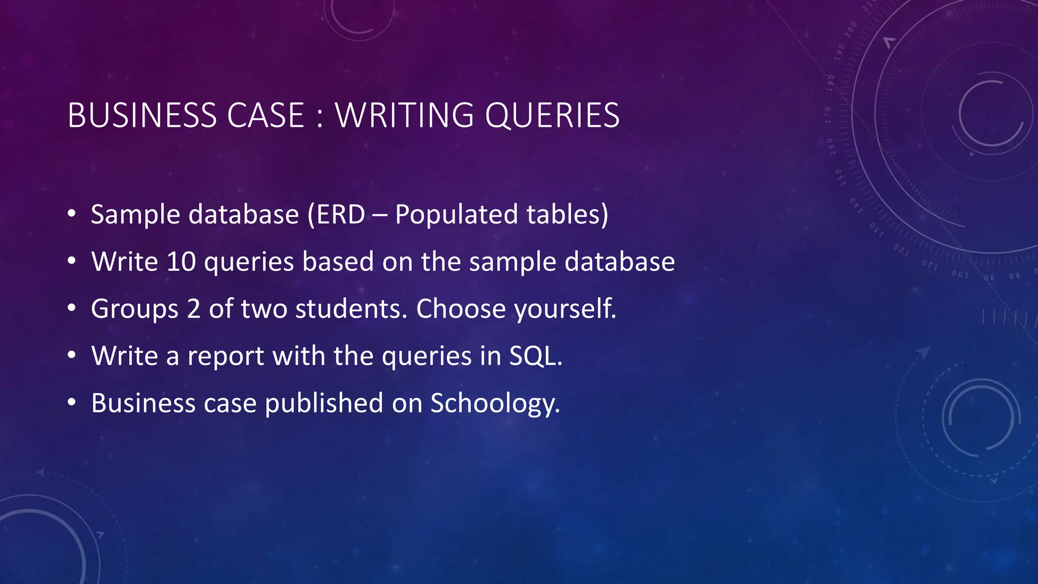 Structured Query Language Introduction Ppt