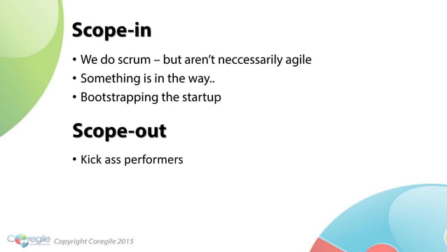 Structured slack in scrum teams | PPT